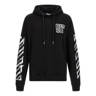 Off-white Homme, Sweatshirts et sweats &agrave; capuche, Noir, Taille: XL Motion Arrow Skate Sweat &agrave; capuche