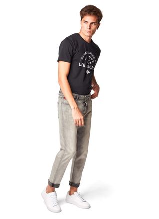 Lee Cooper Herren Tom Tapered Fit Jeans, Light Grey, W38/L32