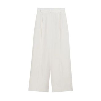 Loro Piana Femme, Pantalons, Beige, Taille: 40 FR Lodger Pantalons
