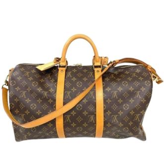 Louis Vuitton unisex, Pre-owned, Brun, Taille: ONE Size Pre-owned Monogram Canvas Boston Bag