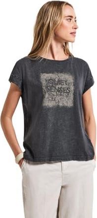 Street One A323342 T-Shirt, Gris D&eacute;lav&eacute;, 36 Femme
