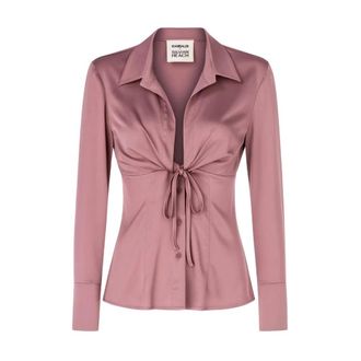 Silvian Heach Damen, Blusen & Hemden, Lila, SGr&ouml;&szlig;e