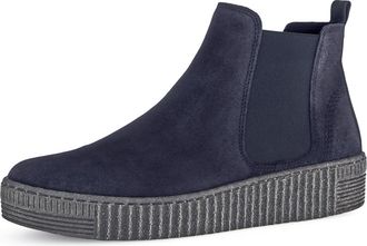 Gabor Damen Chelsea Boots, Frauen Stiefeletten,Best Fitting,flach,Stiefel,Bootee,Booties,halbstiefel,Kurzstiefel,Ocean (EL. Uni),38.5 EU / 5.5 UK