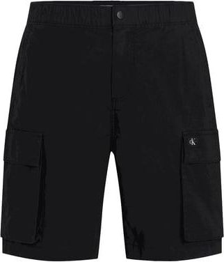 Calvin Klein Short droit en coton m&eacute;lang&eacute;