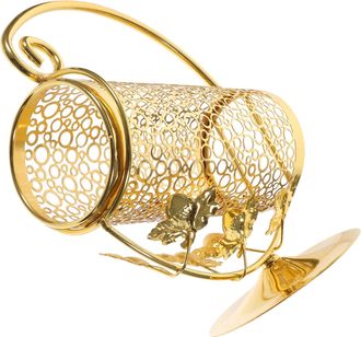 BESPORTBLE SHINEOFI Weinflaschenhalter aus Eisen Stabiler Einzelflaschenst&auml;nder Kleines Metall Weinregal f&uuml;r Tisch und Bar Dekorativer Weinhalter f&uuml;r Zuhause Ges