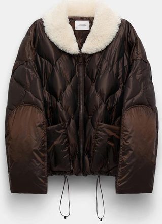 Dorothee Schumacher Daunenjacke mit Teddykragen