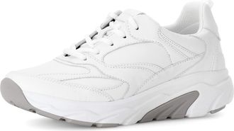 Gabor Damen Low-Top Sneaker, Frauen Halbschuhe,schnürschuhe,schnürer,straßenschuhe,Strassenschuhe,Sportschuhe,Weiss,38.5 EU / 5.5 UK