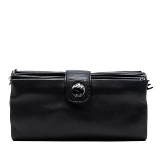 Chanel Pre-owned Vintage Clutch - - Pre-owned - Damen - Schwarzk - ONE SIZE