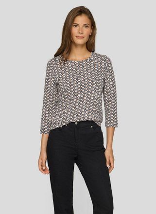 Rabe 3/4-Arm-Shirt mit Minimal Print