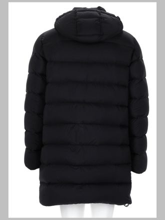 Herno Hooded Padded Coat - Black