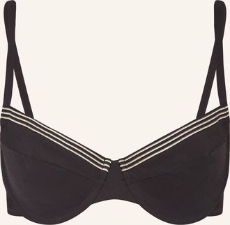 Maryan Mehlhorn Maryan Mehlhorn Bügel-Bikini-Top Stratum schwarz