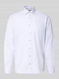 Eterna Comfort Fit Business-Hemd aus Baumwolle mit Kentkragen