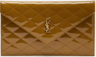 Saint Laurent Clutch Paris aus Lackleder