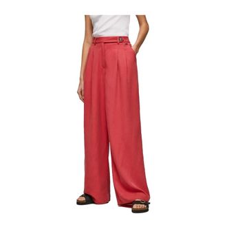 Pepe Jeans London Wide Hosen - - Trousers - Damen - Rosa - S