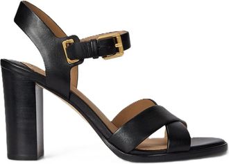 Ralph Lauren Femme, Chaussures, Noir, Taille: 36 EU Emeryn Sandales