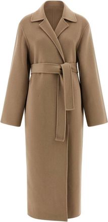 Alberta Ferretti Femme, Manteaux, Beige, Taille: 38 FR Trench Manteaux
