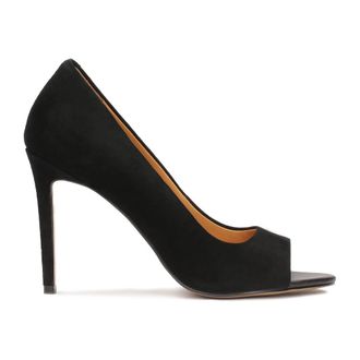 Kazar Wildlederpumps mit ausgeschnittener Oberseite.Dieses Produkt f&auml;llt klein aus. - - Shoes - Damen - Schwarzk - 38 EU