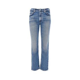 Citizens Of Humanity Jean Savannah Cigarette - Femme - Jeans - Bleu - Taille: W26