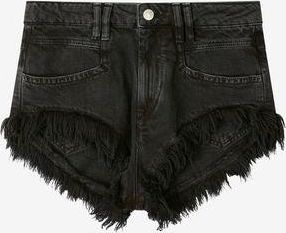 Isabel Marant Short Eneidao - Femme - Noir Délavé - Taille 32 - Isabel Marant