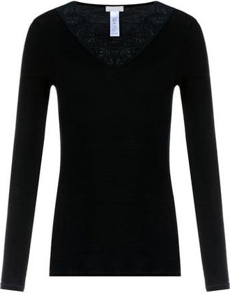 Hanro Top caraco en laine