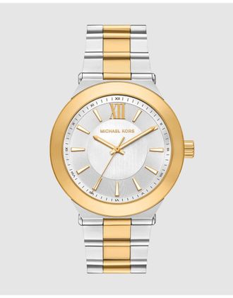 Michael Kors Billie Drei-Zeiger-Uhr aus zweifarbigem Edelstahl-Multi