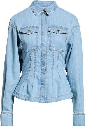 Elisabetta Franchi TOPS - Chemises en jean sur YOOX.COM