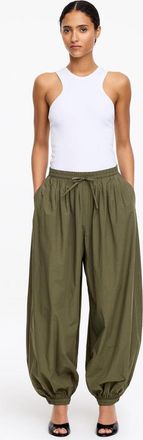 Arket Baumwollhose Mit Ballonschnitt -Gr&uuml;n