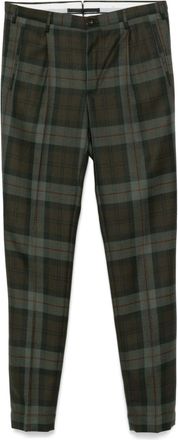 Incotex Karierte Hose - Grün