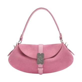 Ganni Kat Schultertasche - - Bags - Damen - Rosa - ONE SIZE