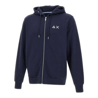 Sun 68 Homme, Sweatshirts et sweats &agrave; capuche, Bleu, Taille: 3XL SweaT-shirt en coton