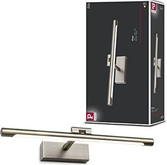 Paulmann 95562 LED Bilderleuchte Mingo 400mm incl. 1x9,5 W Warmwei&szlig; Altmessing Bildbeleuchtung Metall, Kunststoff Wandlampe 3000 K