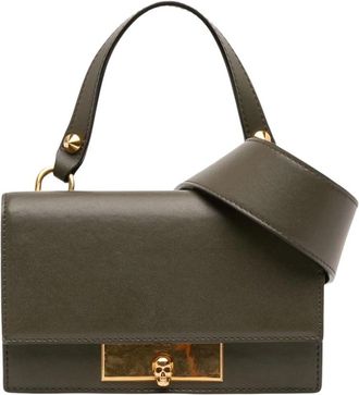 Alexander McQueen Sac &agrave; main Pre-owned en cuir - Femme - Pre-owned - Vert - Taille: ONE Size