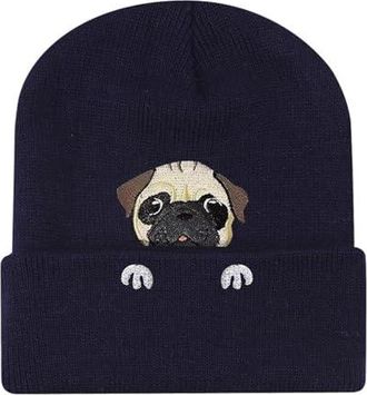 Generic Bonnet Femme Hiver Bonnet Femme Chapeau Femme Hiver Confortable Classique - Ensemble Imprim&eacute; Homme Femme Automne Hiver, Tricot&eacute; Chaud avec Capuche, Ca