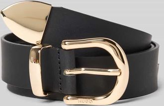 HUGO BOSS Gürtel aus echtem Rindsleder
