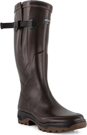 Aigle Herren Gummistiefel braun Gummi