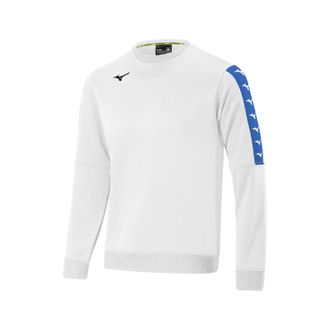 Mizuno Nara Trn SWT M Langarm-T-Shirt für Herren, Herren, Langärmliges Shirt, 32FC9A03, weiß, M