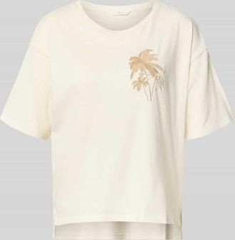 Fynch-Hatton T-Shirt mit Motiv-Stitching