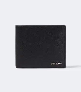 Prada Portemonnaie aus Saffiano-Leder