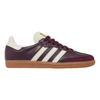 adidas Homme, Chaussures, Brun, Taille: 44 EU Baskets Samba OG M&eacute;tallis&eacute;es Or Bordeaux &Eacute;dition Limit&eacute;e