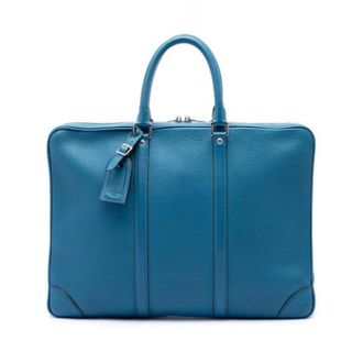 Louis Vuitton Pre-owned Porte Documents Voyage - Femme - Pre-owned - Bleu - Taille: ONE Size