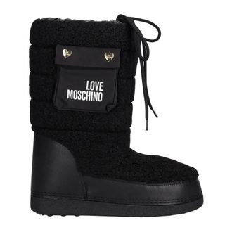 Love Moschino Gesteppte Schneestiefel - - Shoes - Damen - Schwarzk - 41 EU