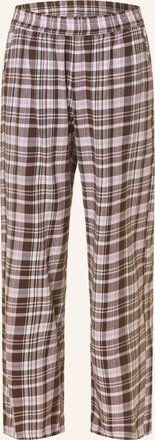 Darling Harbour Darling Harbour Schlafhose Aus Flanell braun