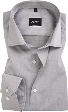 Venti Herren Hemd grau Baumwolle