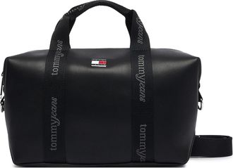 Tommy Jeans Handtasche Tommy Jeans Tjw Daily Elevated Mini Tote AW0AW19044 Schwarz