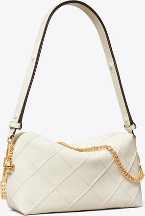 Tory Burch Damen Gro&szlig;e, weiche Fleming Crossbody Bag