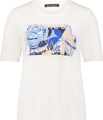 Betty Barclay Kurzarmshirt Damen mit Placement (1-tlg)