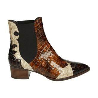 Pertini Westlicher Stil brauner Lackstiefel - - Shoes - Damen - Braun - 38 EU