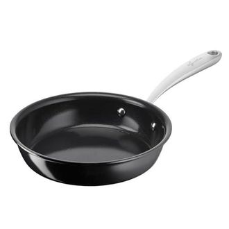 Lagostina Desideria Po&ecirc;le antiadh&eacute;sive 20 cm avec rev&ecirc;tement titane anti-rayures, cuisson rapide et uniforme, technologie Thermo-Signal, adapt&eacute;e &agrave; toutes les so