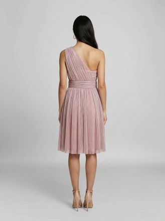 Dolce & Gabbana Womens Purple Cotton Cocktail Dress