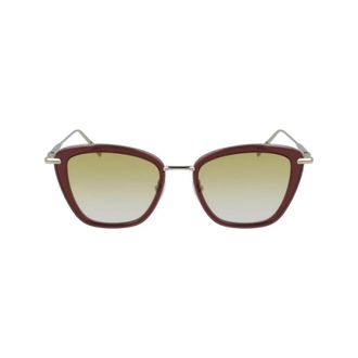 Longchamp Metall Sonnenbrille - - Accessories - Damen - Rot - ONE SIZE